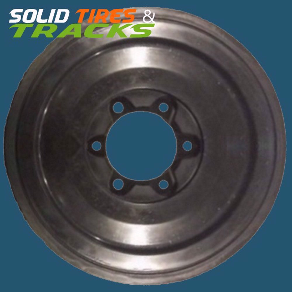 Terex 10"Outer Bogie Wheel -Heavy Duty - solidtiresandtracks.com