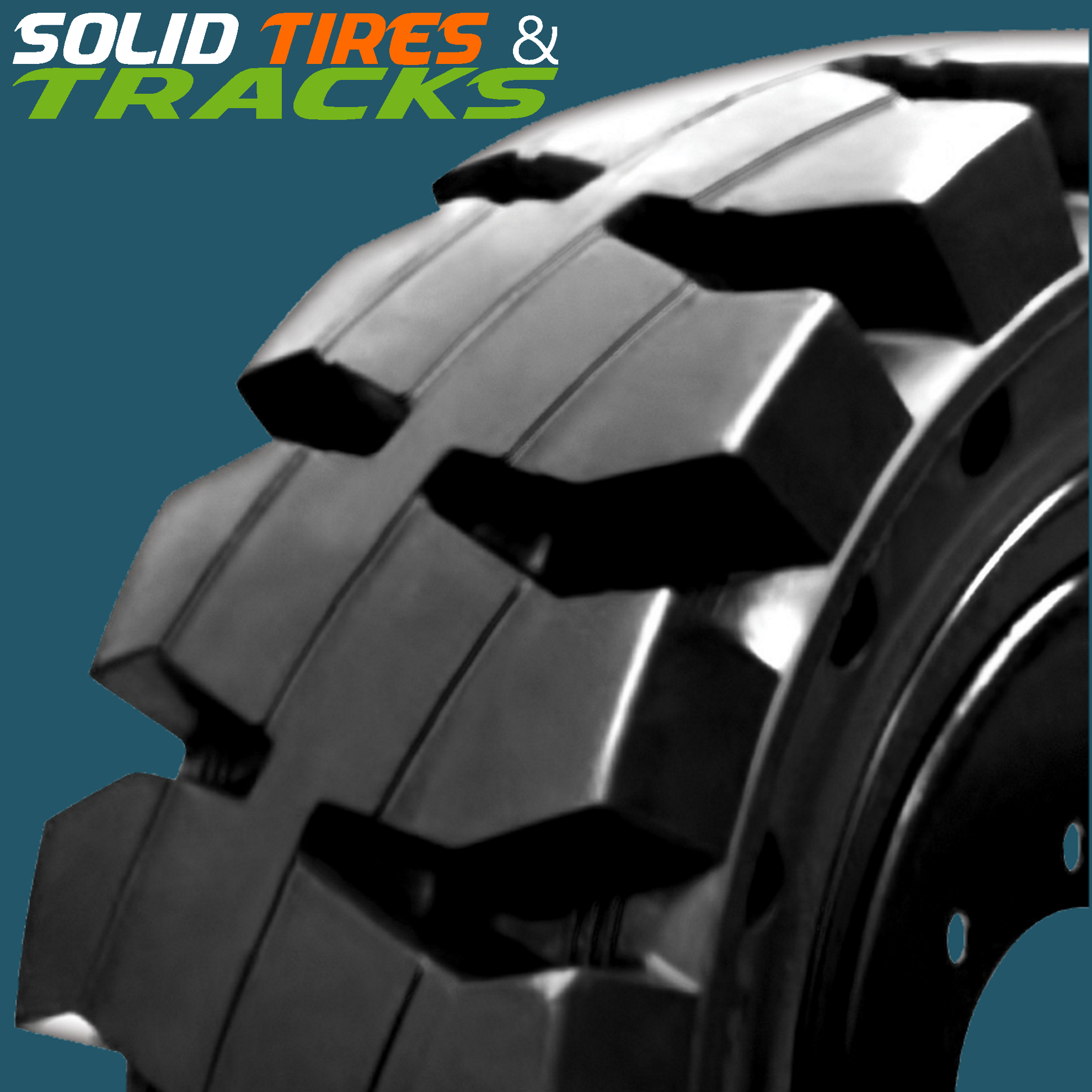 Solid tires for skid steer loaders 10x16.5 for online sale ...