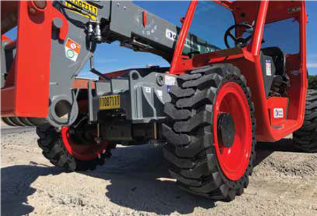 Solid telehandler tires| 14.00x28 solid telehandler tires for online ...
