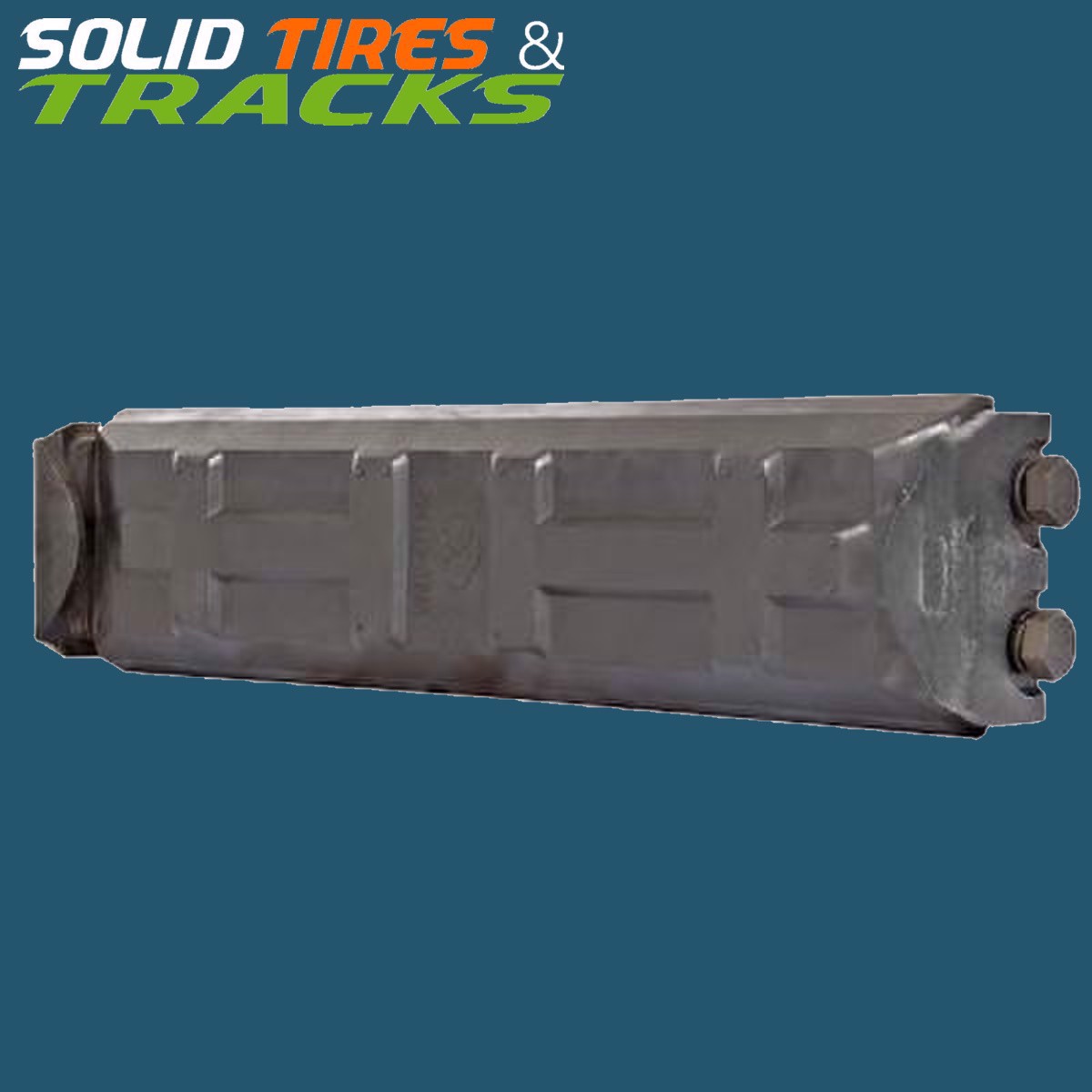 31" 800mm Clip - On Rubber Pads for Excavator Steel Tracks ...